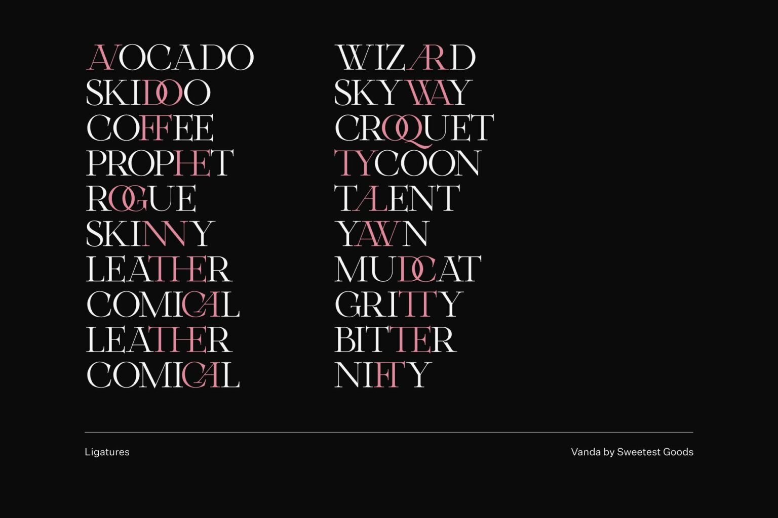Vanda - Display Font w/ Stars – MasterBundles
