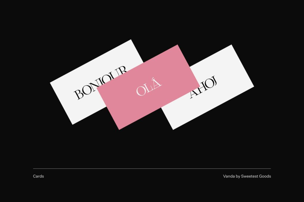 Vanda - Display Font w/ Stars – MasterBundles