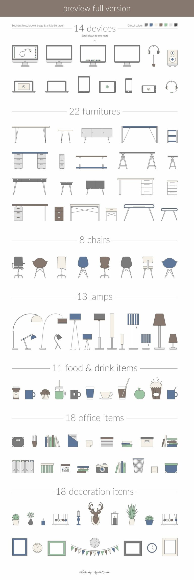 Vector Scene Creator – Small Sample – MasterBundles