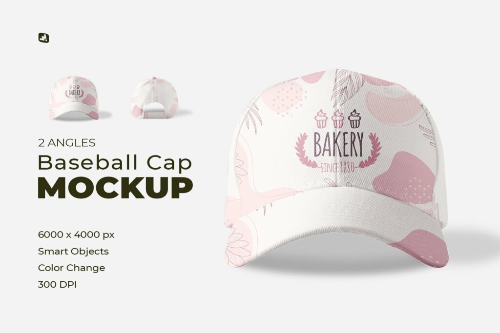 Velcro Snapback Baseball Cap Mockup – MasterBundles