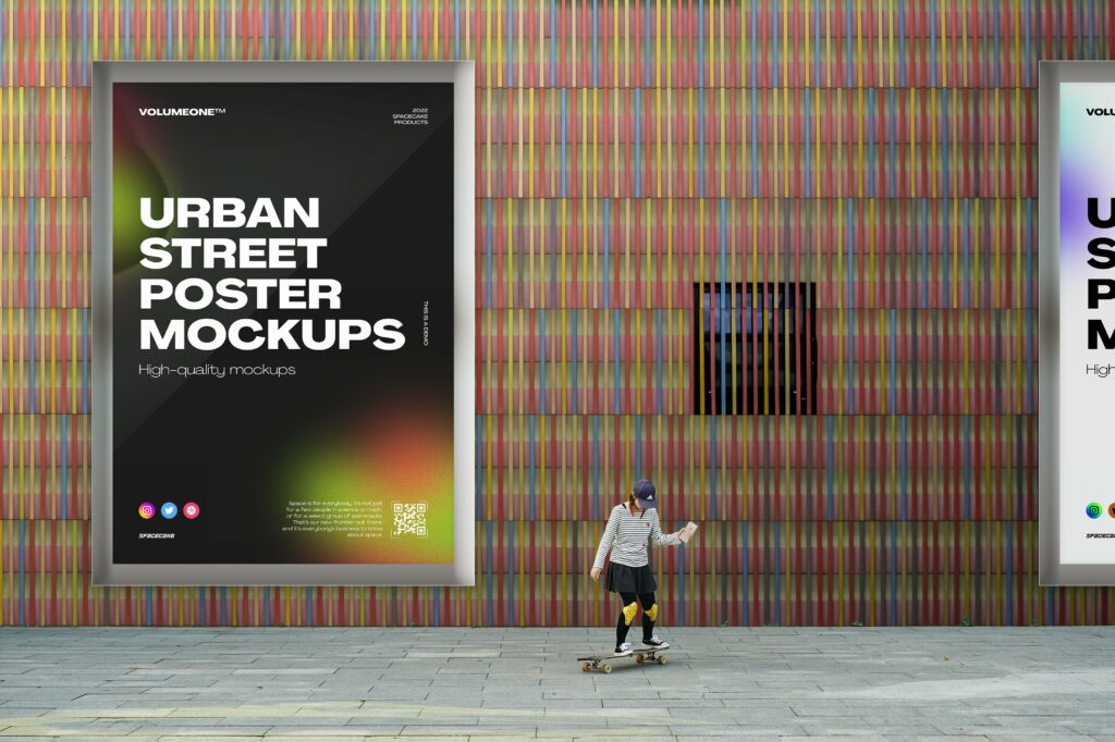 Urban Street Poster Mockups – MasterBundles