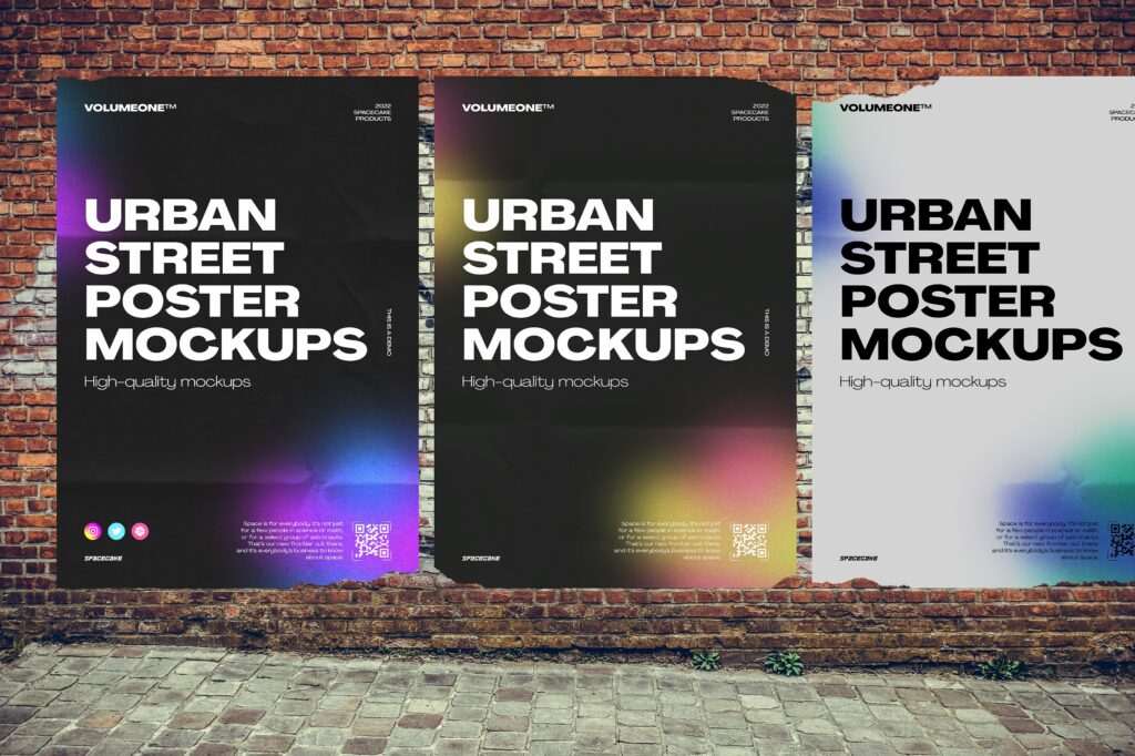 Urban Street Poster Mockups – MasterBundles