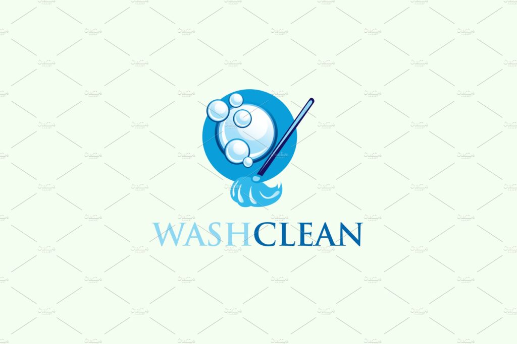 Wash Clean Logo – MasterBundles