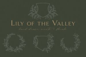 Lily of the Valley Logo Illustration – MasterBundles