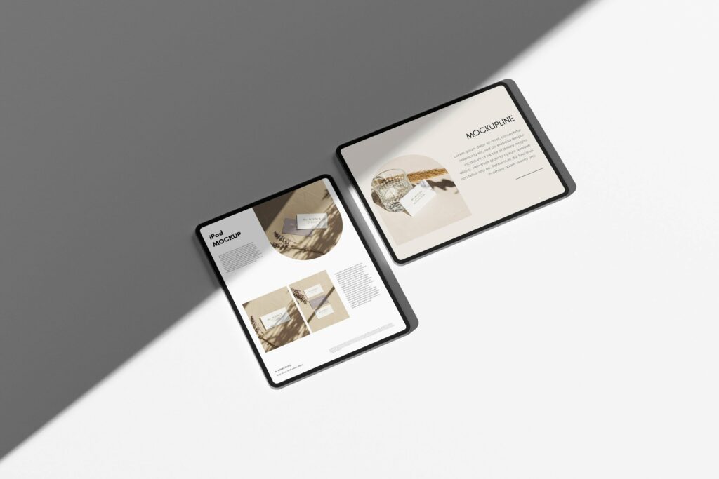 Minimal iPad Mockup – MasterBundles