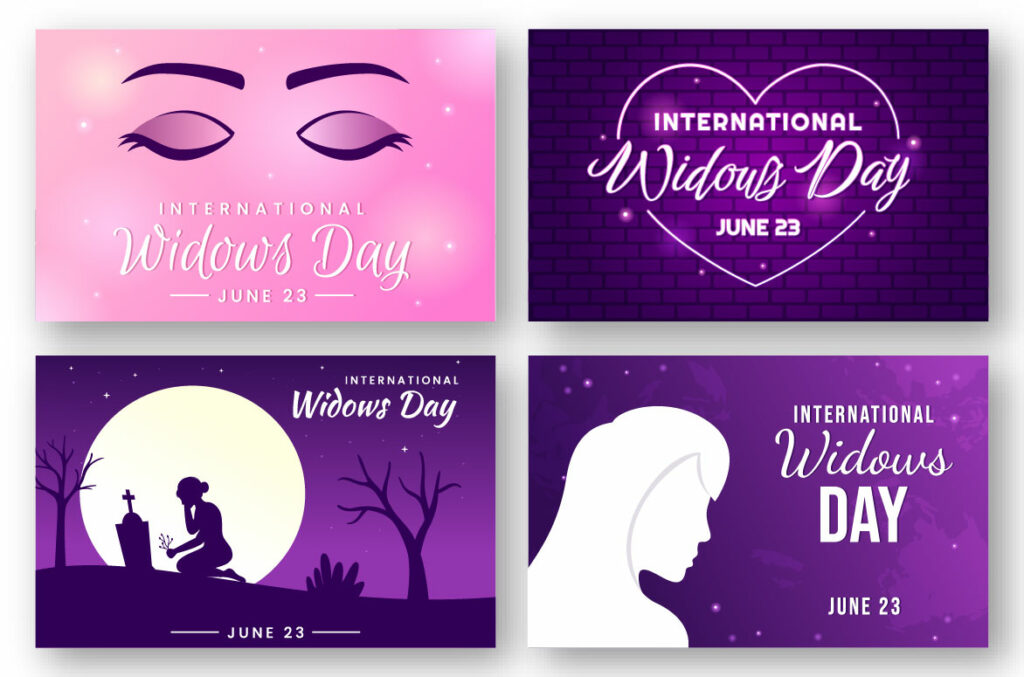 14 International Widows Day Illustration - MasterBundles