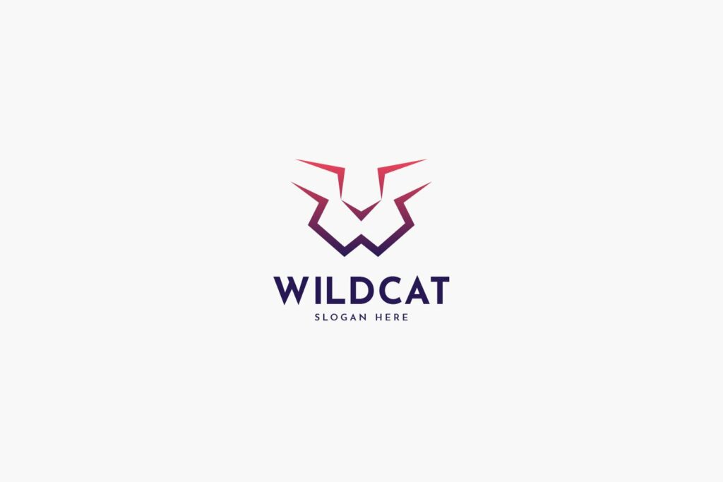 Wild Cat Animal Logo Template – MasterBundles