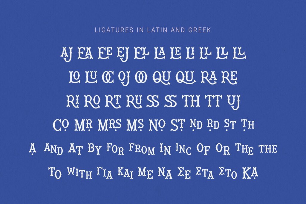 Wiley Decorative Latin & Greek Font – MasterBundles