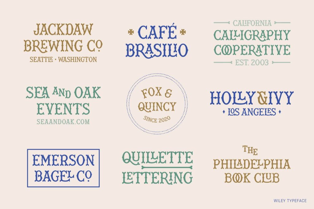Wiley Decorative Latin & Greek Font – MasterBundles