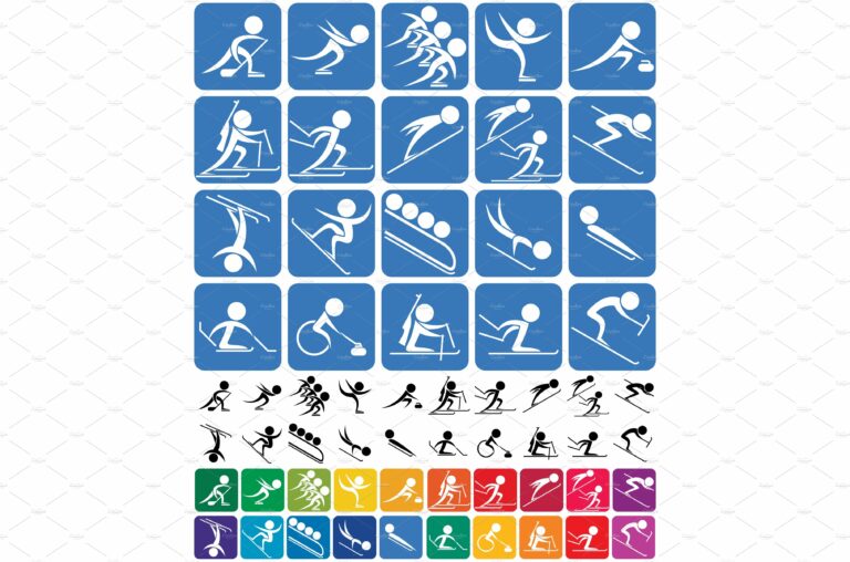 Winter Sports Symbols – MasterBundles
