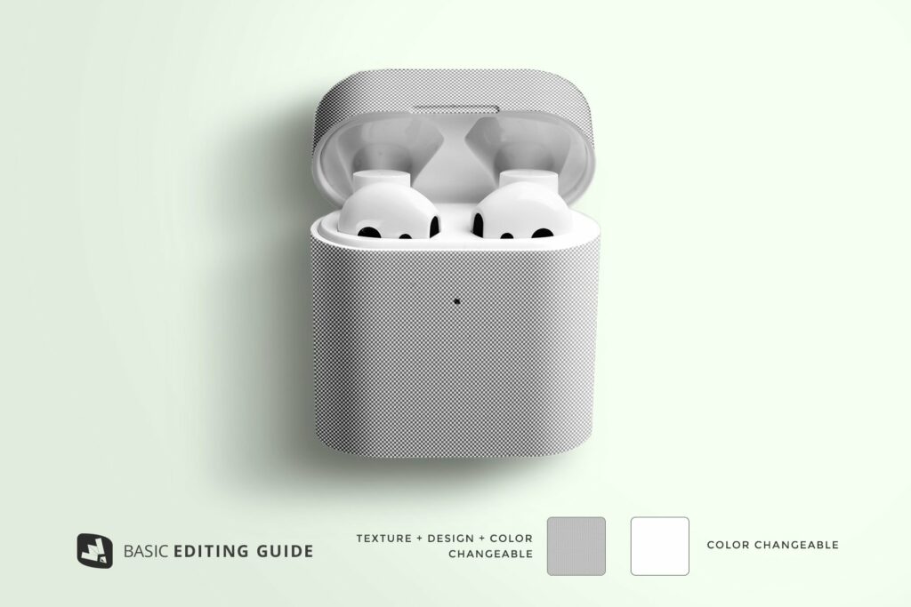 Wireless Earphone Case Mockup – MasterBundles