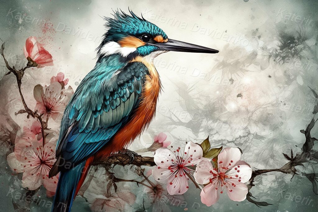 Paintings set of exotic birds – MasterBundles