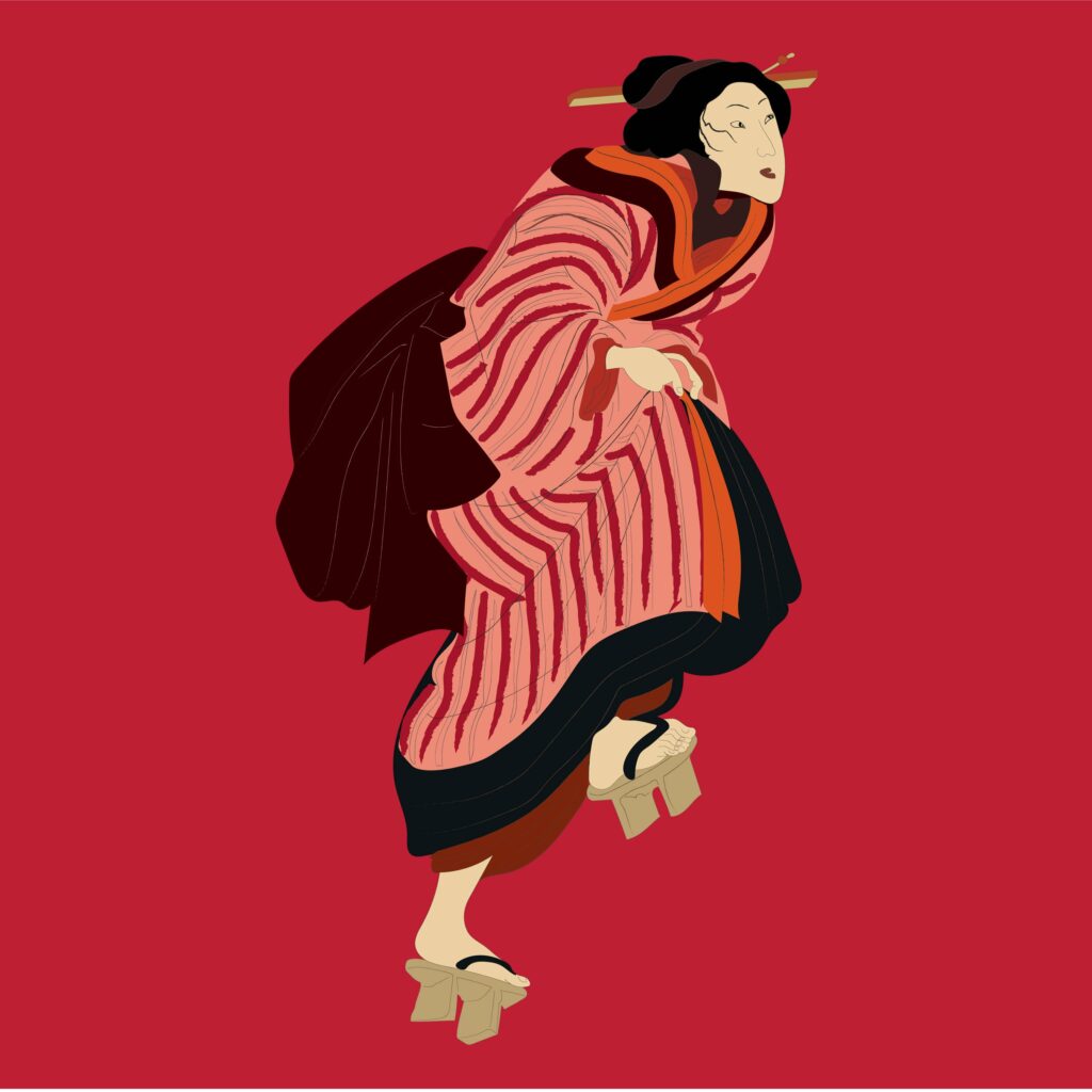Ancient Japan Edo Geisha & Samurai – MasterBundles