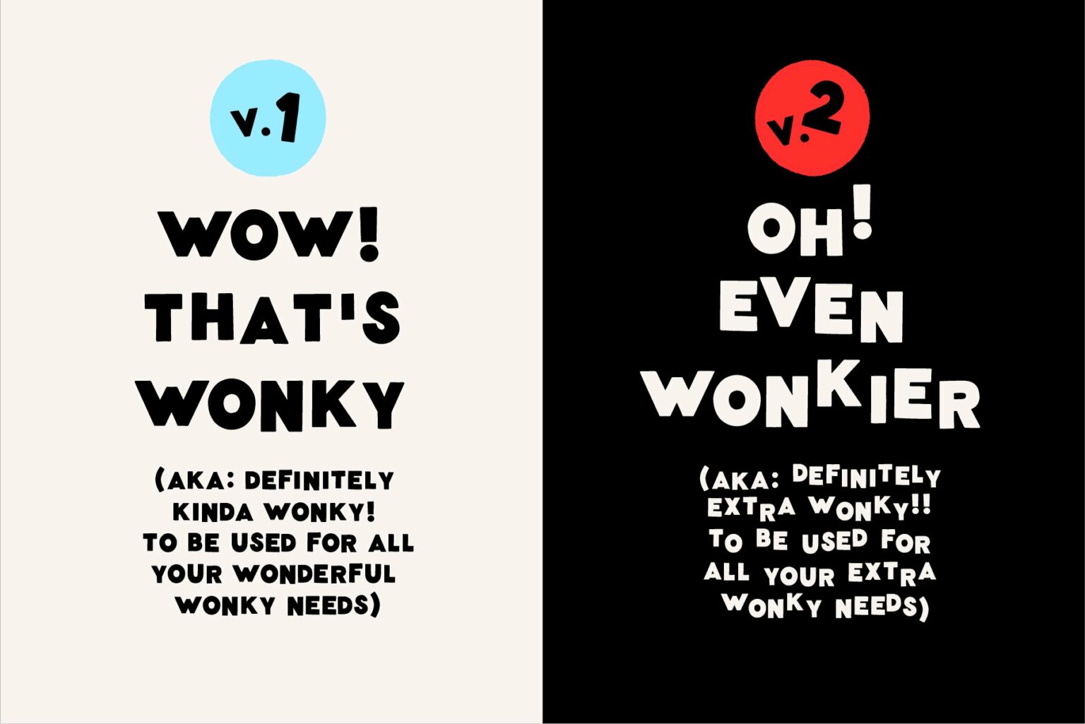 Wonky Font! A Clean & Blocky Font – MasterBundles