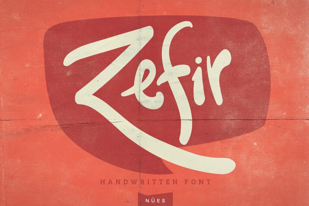 Zefir Script Font – MasterBundles