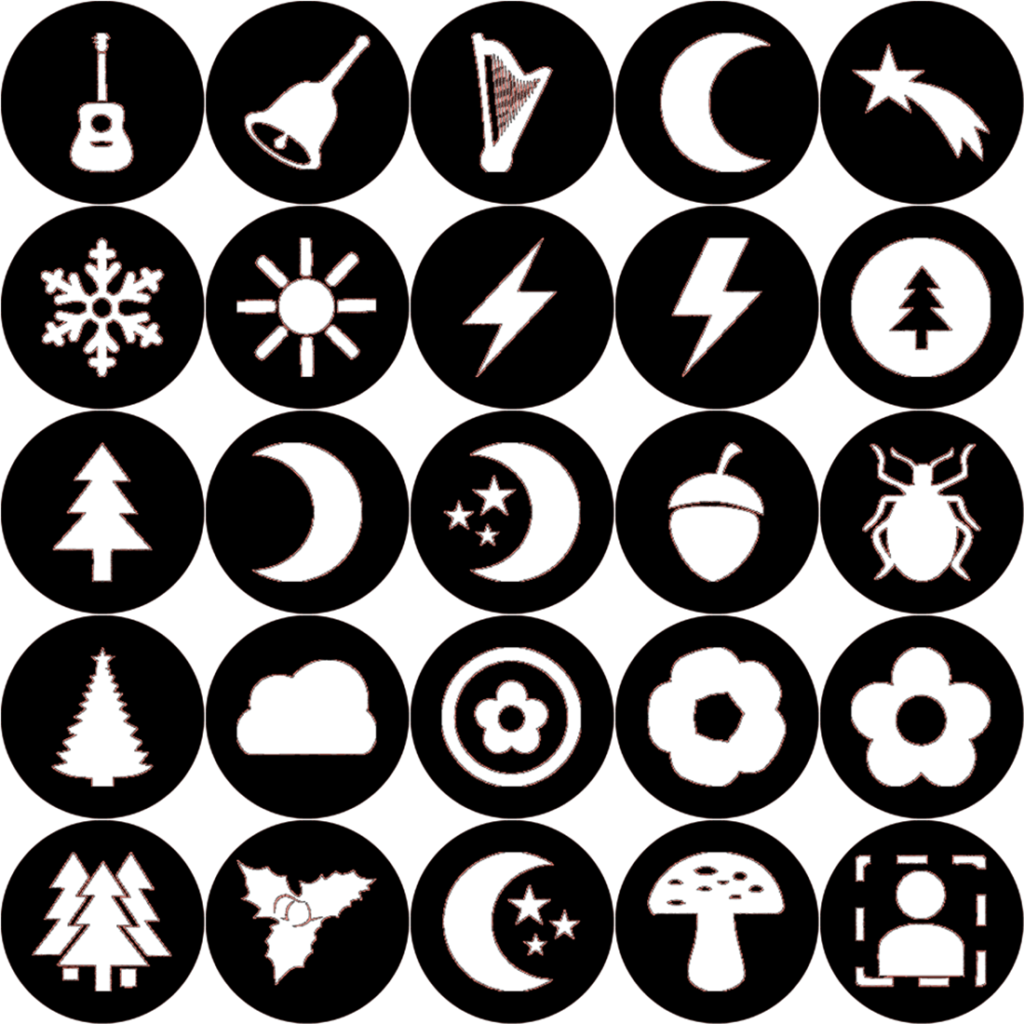 Over 1,000 Black and White Rounded Icons - MasterBundles