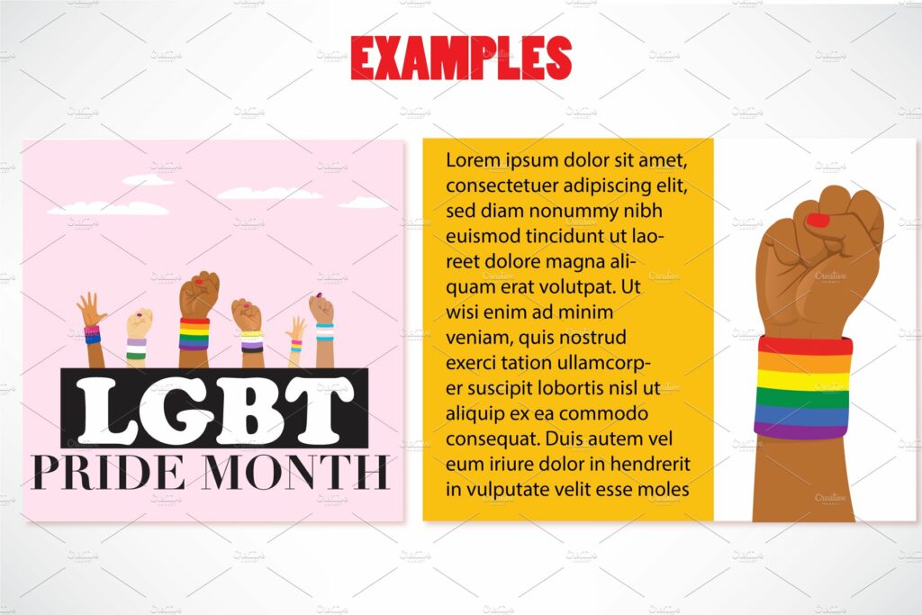 LGBT Flags Wristwand Elements – MasterBundles