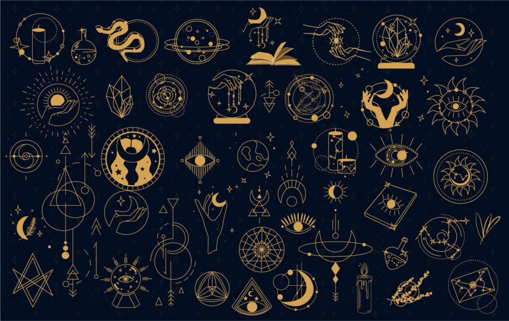 Collection Magic mystical mysterious – MasterBundles
