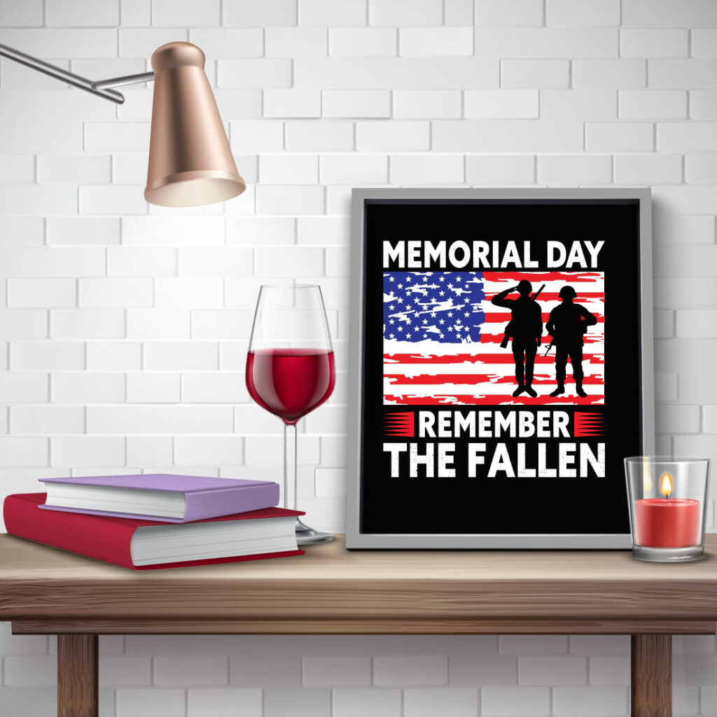 Memorial Day Remember The Fallen - MasterBundles