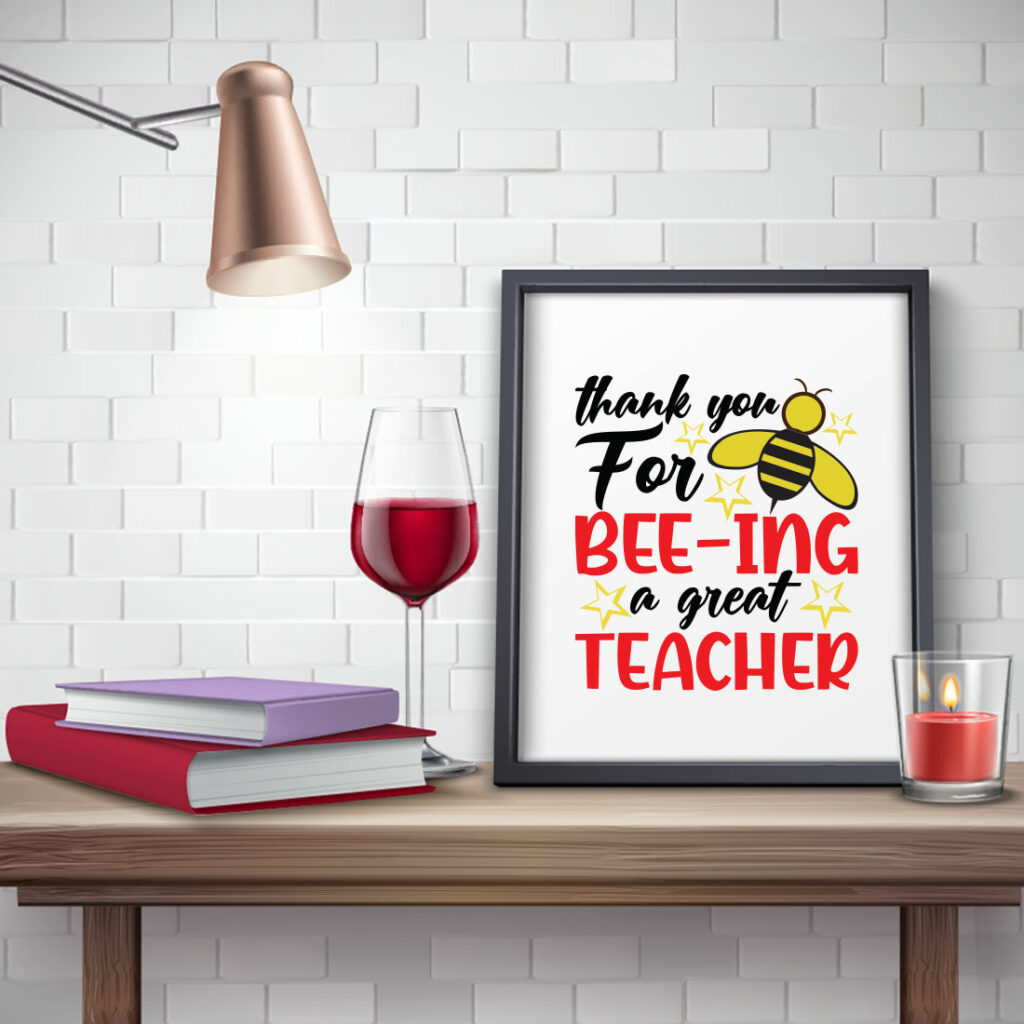 Thank You For Bee-ing A Great Teacher - MasterBundles