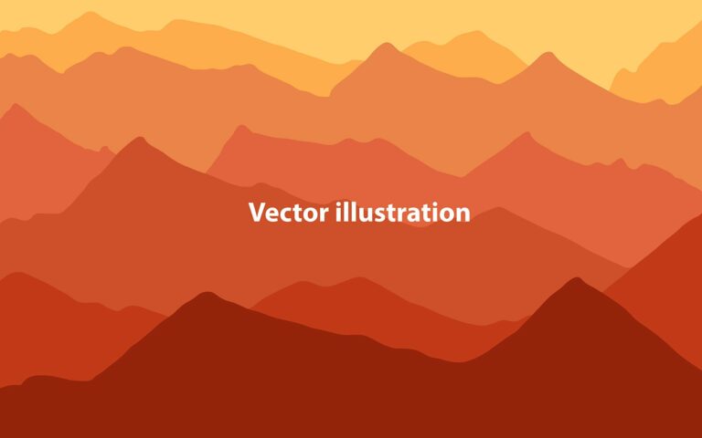 Vector Landscape Background Bundle – MasterBundles