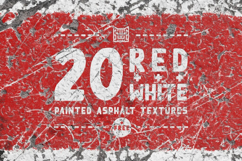20 Painted Asphalt Textures – MasterBundles
