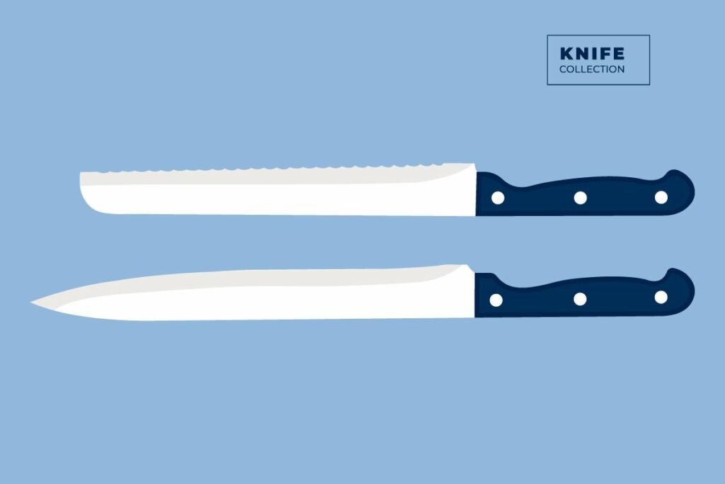 Flat Knives Vector Collection Cutter – MasterBundles