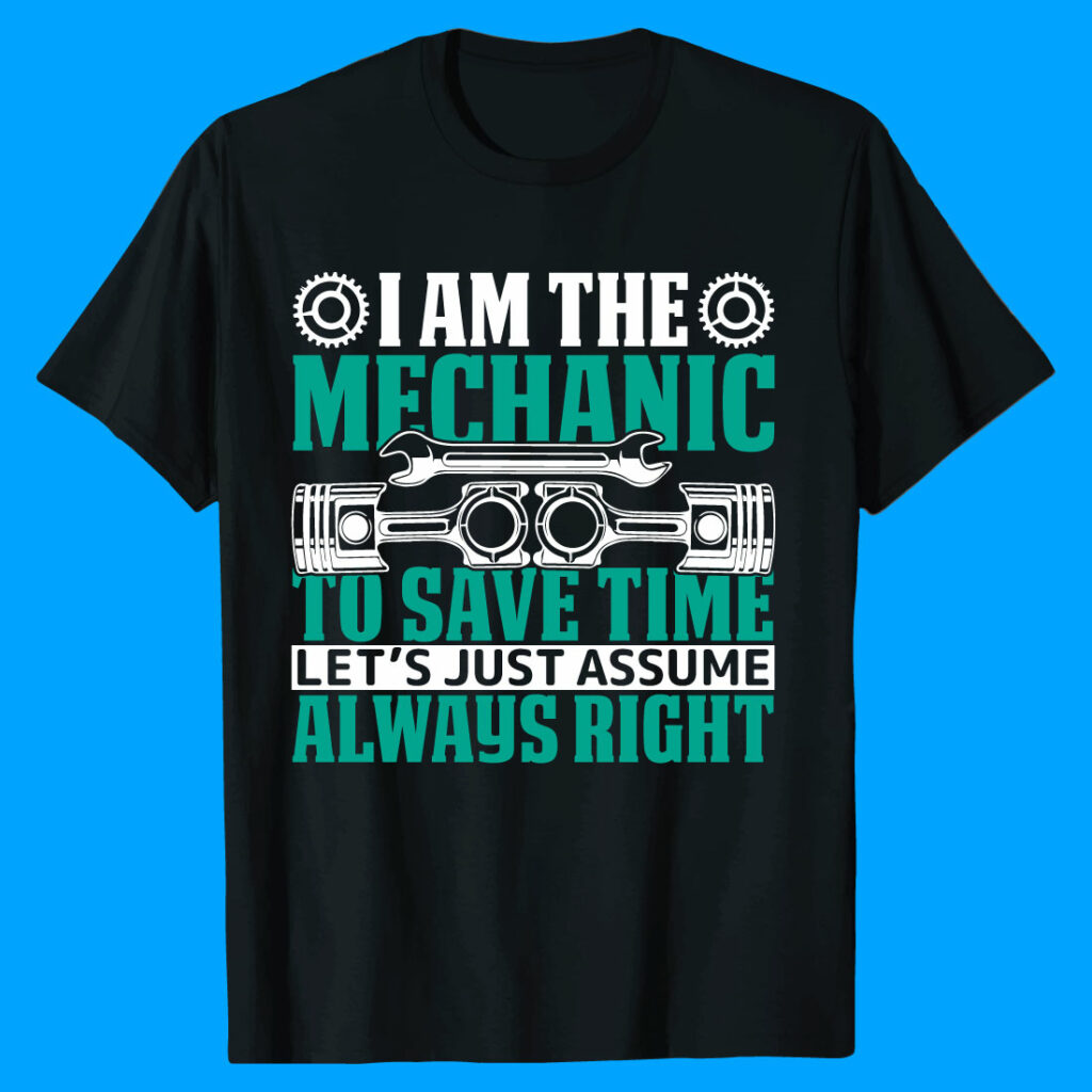 4 Best New Mechanic T-Shirt Design Bundle - MasterBundles