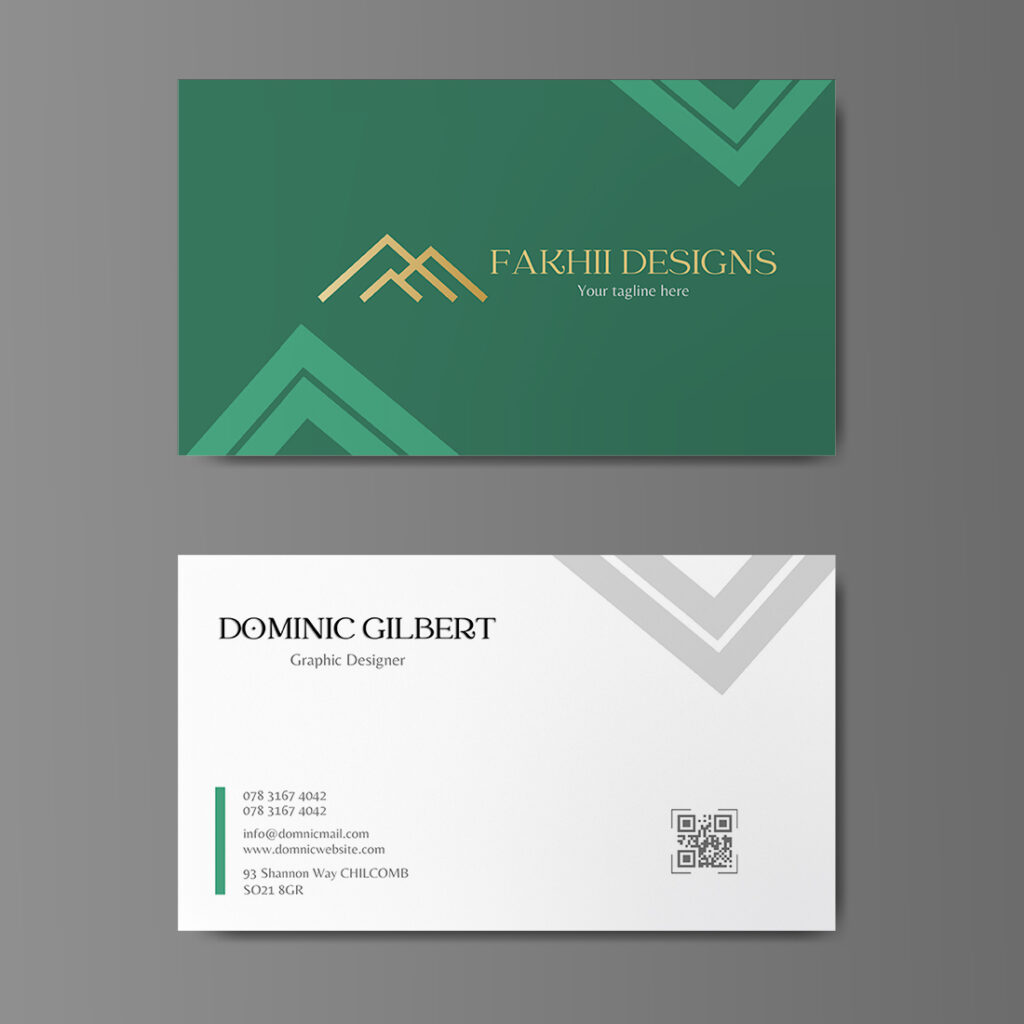 Elegant Business Card Design | Aesthetic Editable Business Card | DIY ...