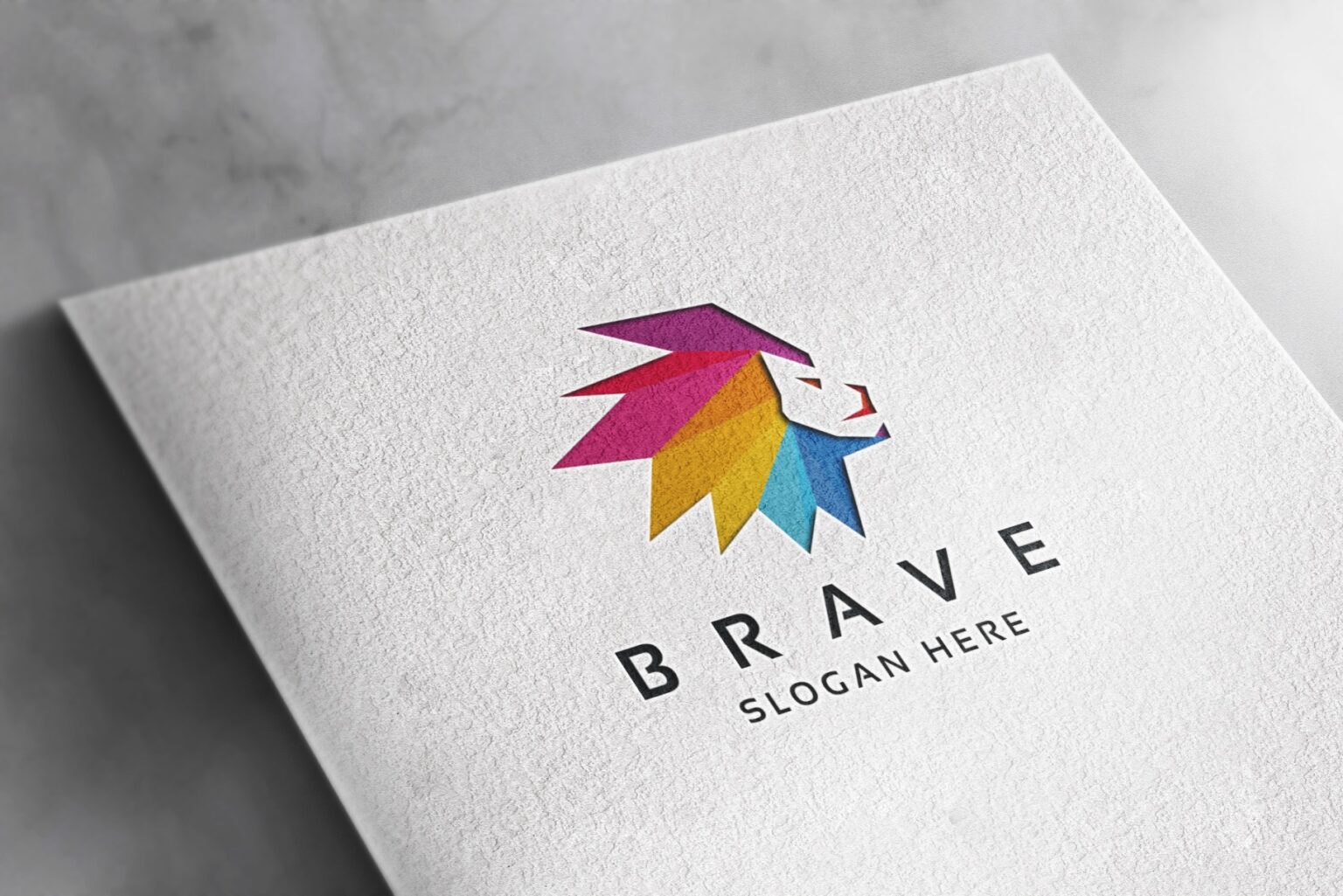 Brave Lion Logo - MasterBundles