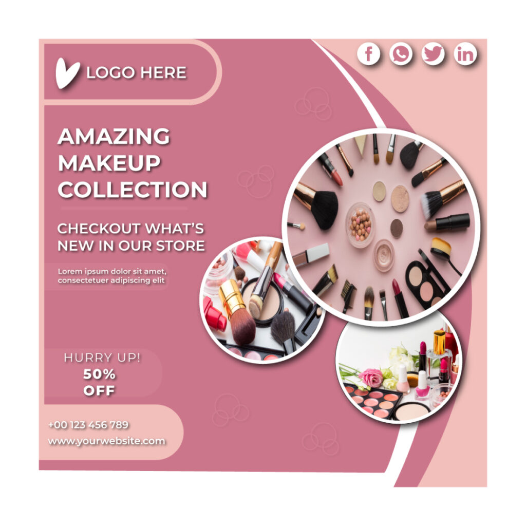 Social media post template - MasterBundles