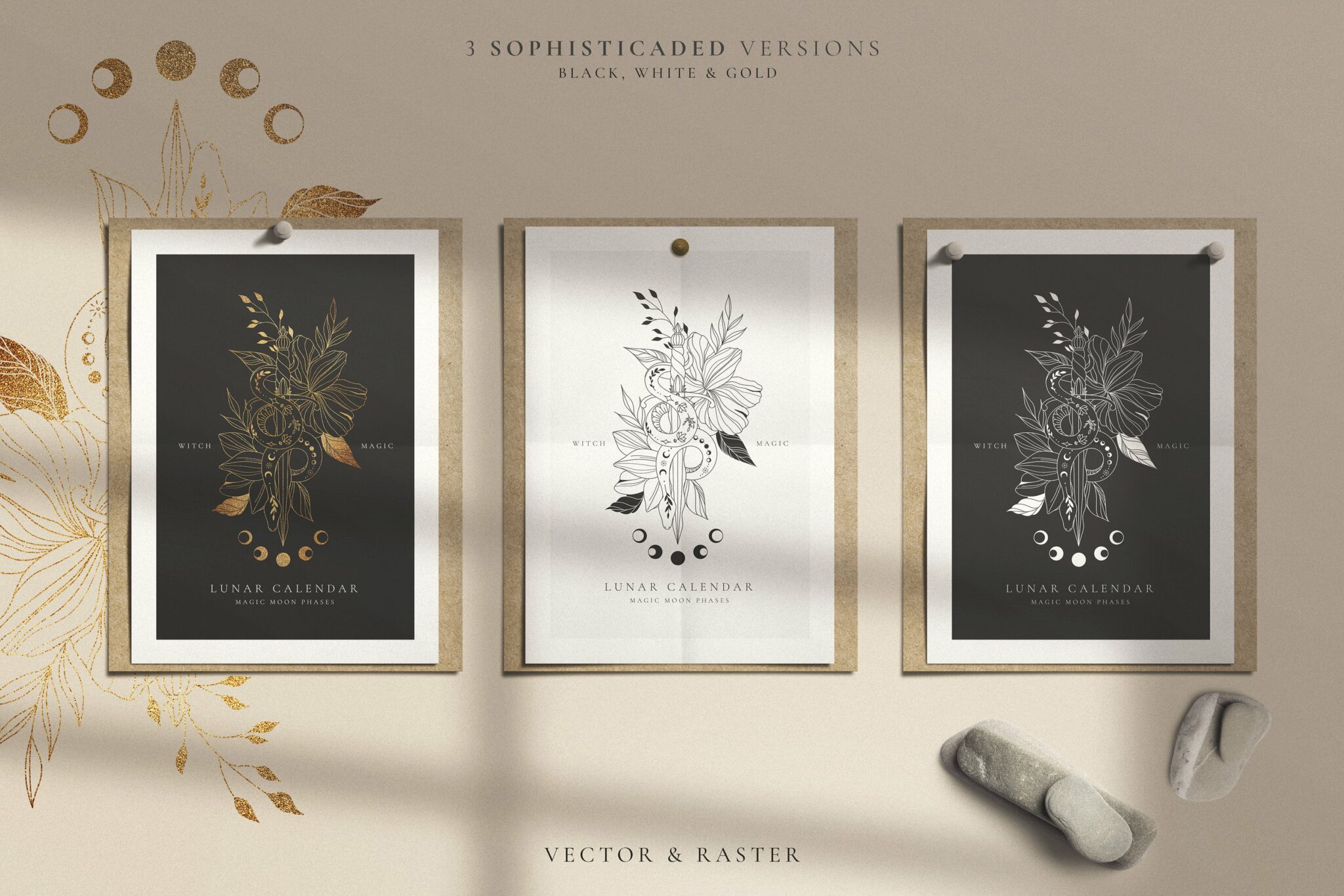 Magic Souls Vector+PNG Illustrations – MasterBundles