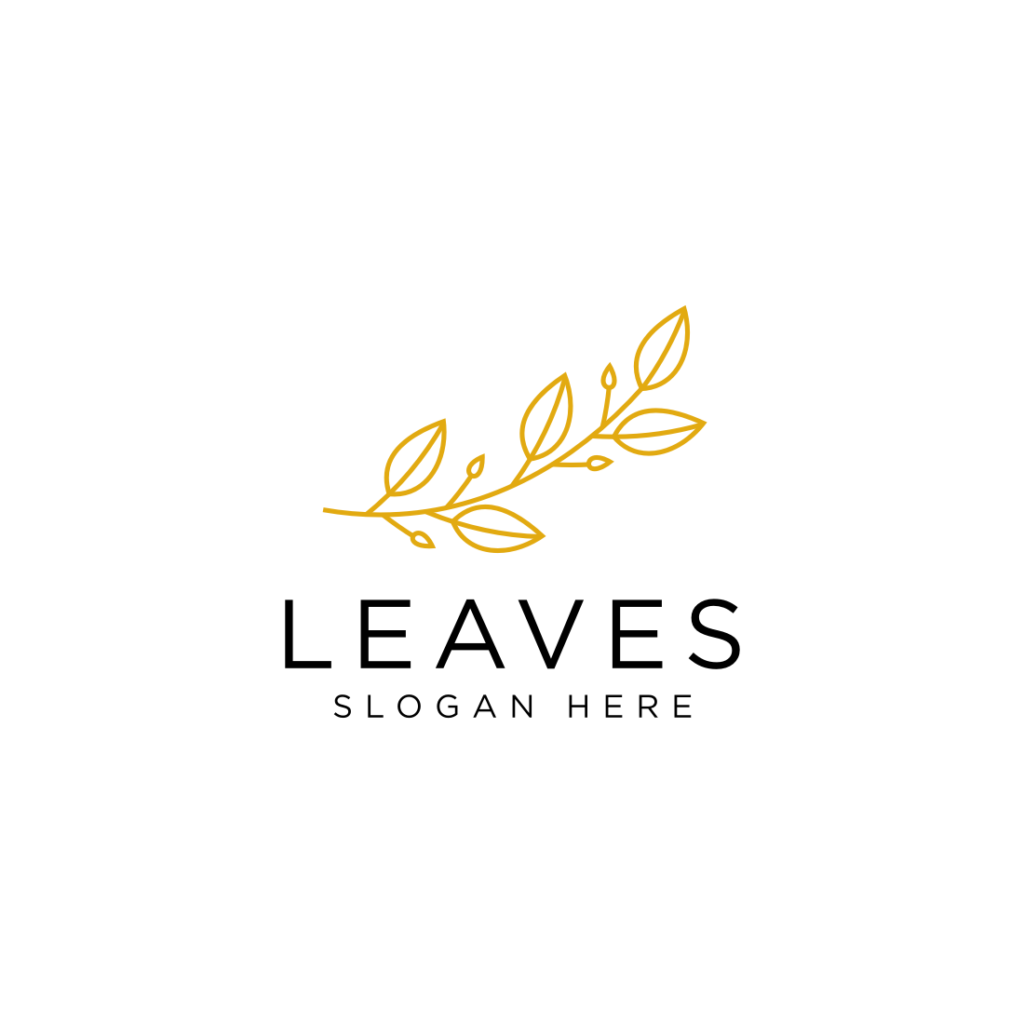 leaf nature logo - MasterBundles