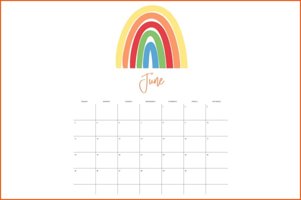 40+ Best June Calendars for 2022
