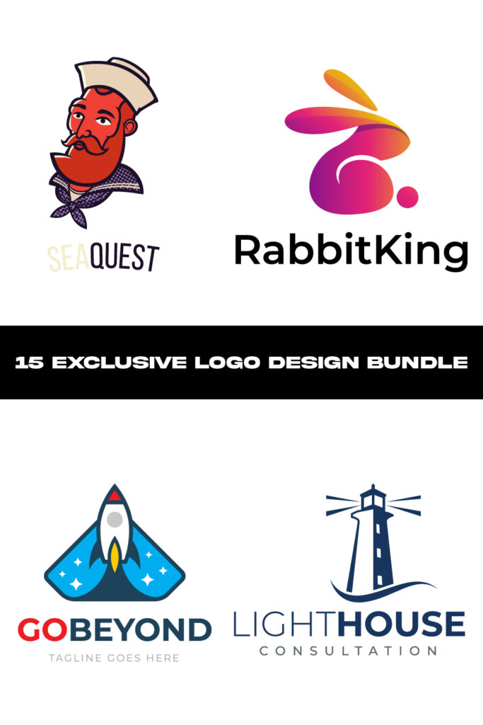 15 Exclusive Logo Design Bundle - MasterBundles