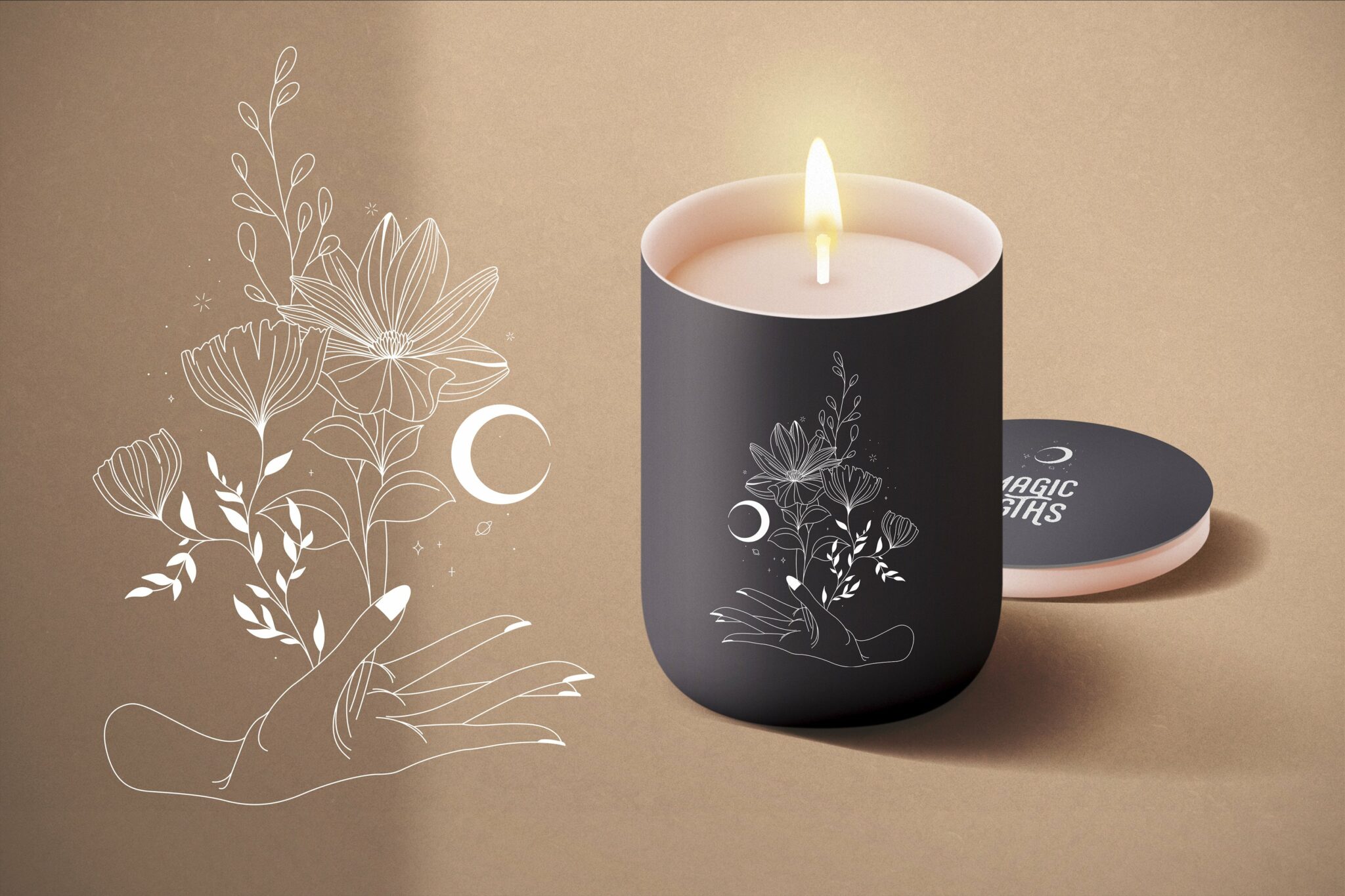 Magic Souls Vector+PNG Illustrations – MasterBundles