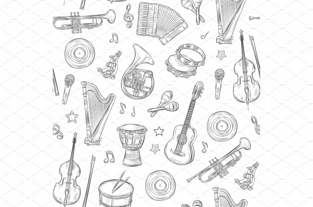 Music seamless pattern. Musical – MasterBundles