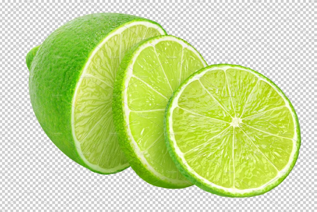 Sliced lime – MasterBundles