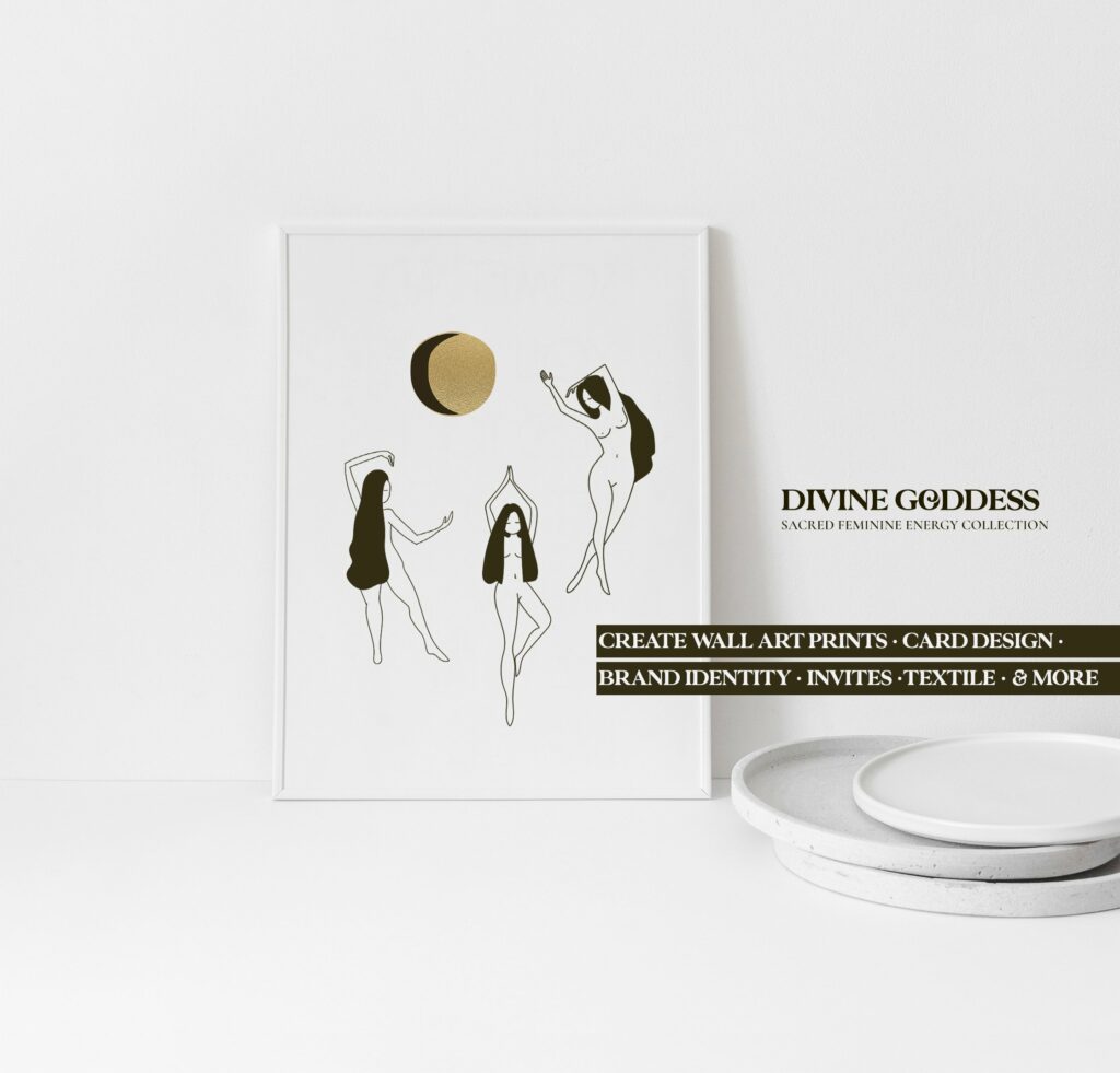 DIVINE GODDESS feminine magic women – MasterBundles