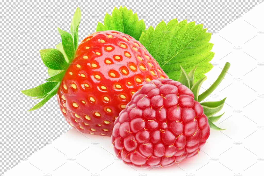Strawberry and raspberry – MasterBundles