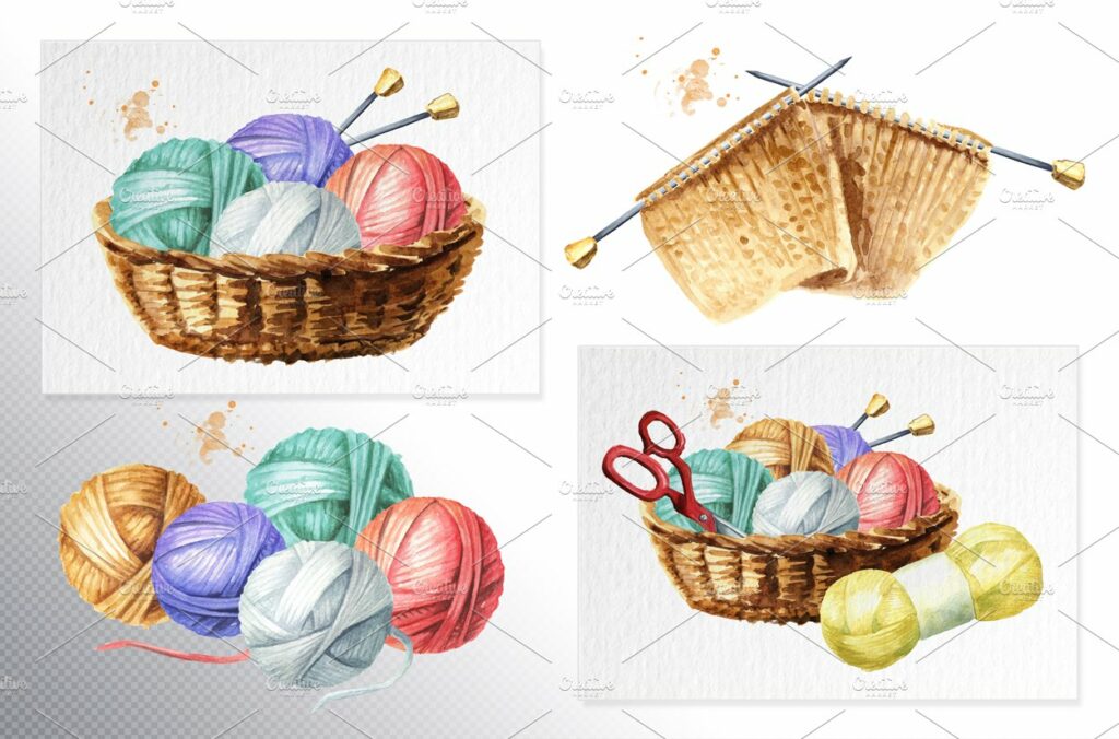 Handmade. Knitting set – MasterBundles