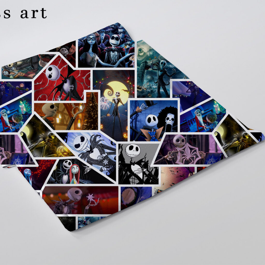 nightmare anime seamless design - MasterBundles