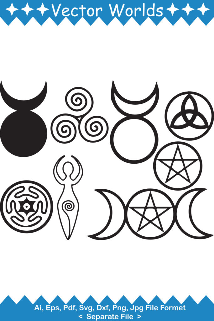 Cernunnos Symbol SVG Vector Design. - MasterBundles