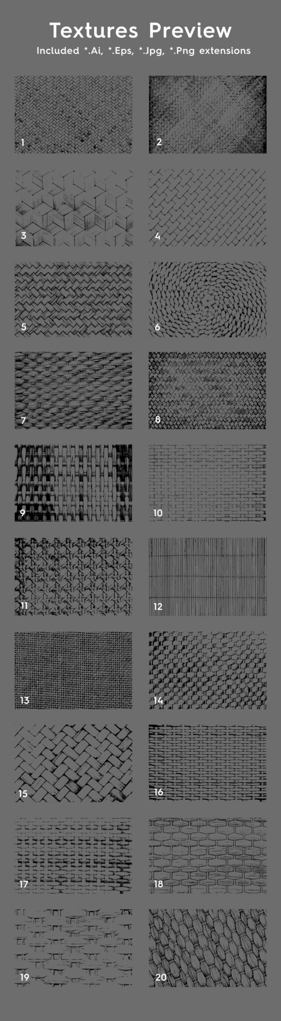 251 Natural Vector Textures Megapack – MasterBundles