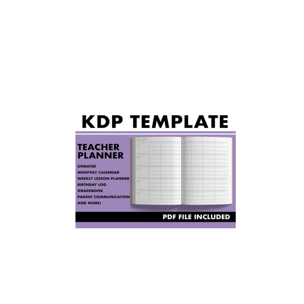 Teacher Planner | Undated Lesson Plans - MasterBundles