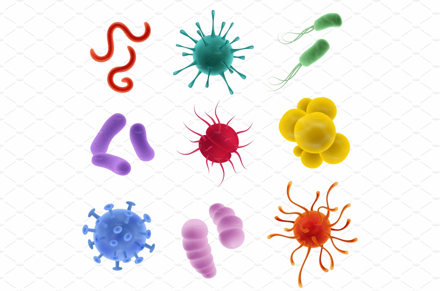 Realistic types viruses – MasterBundles