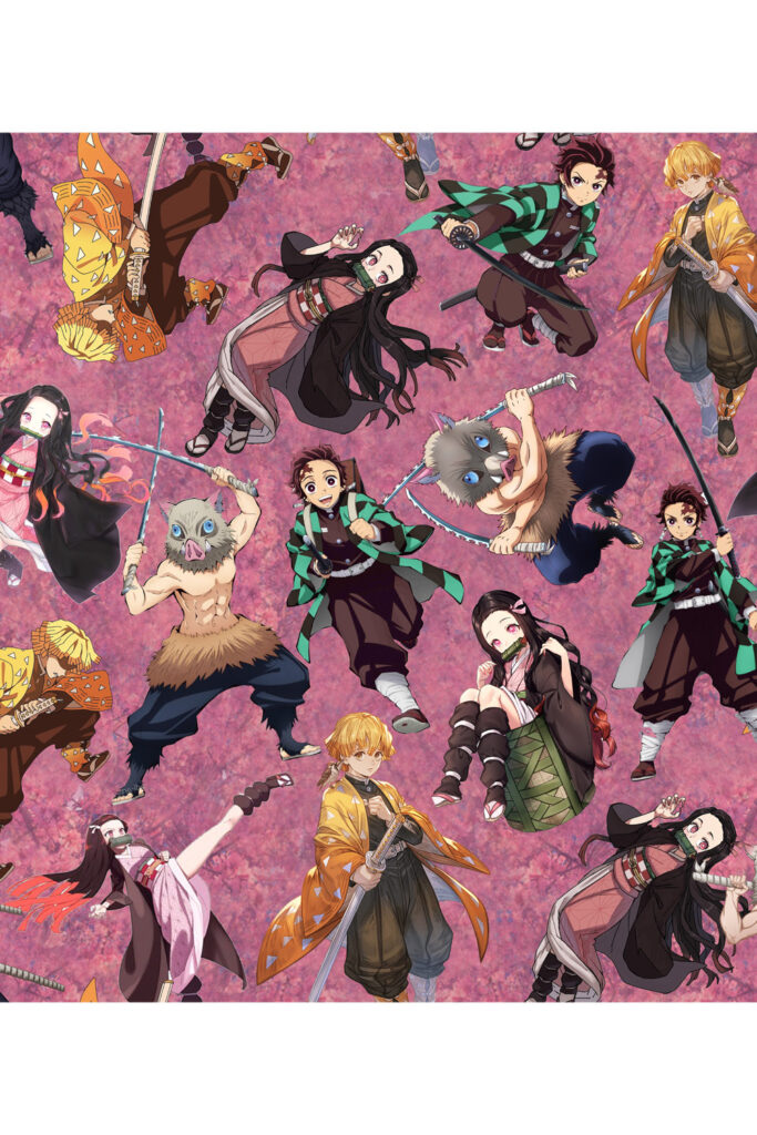 2 different backgrounds anime designs - MasterBundles