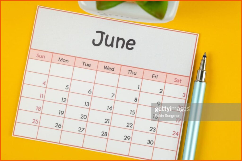 40+ Best June Calendars for 2022