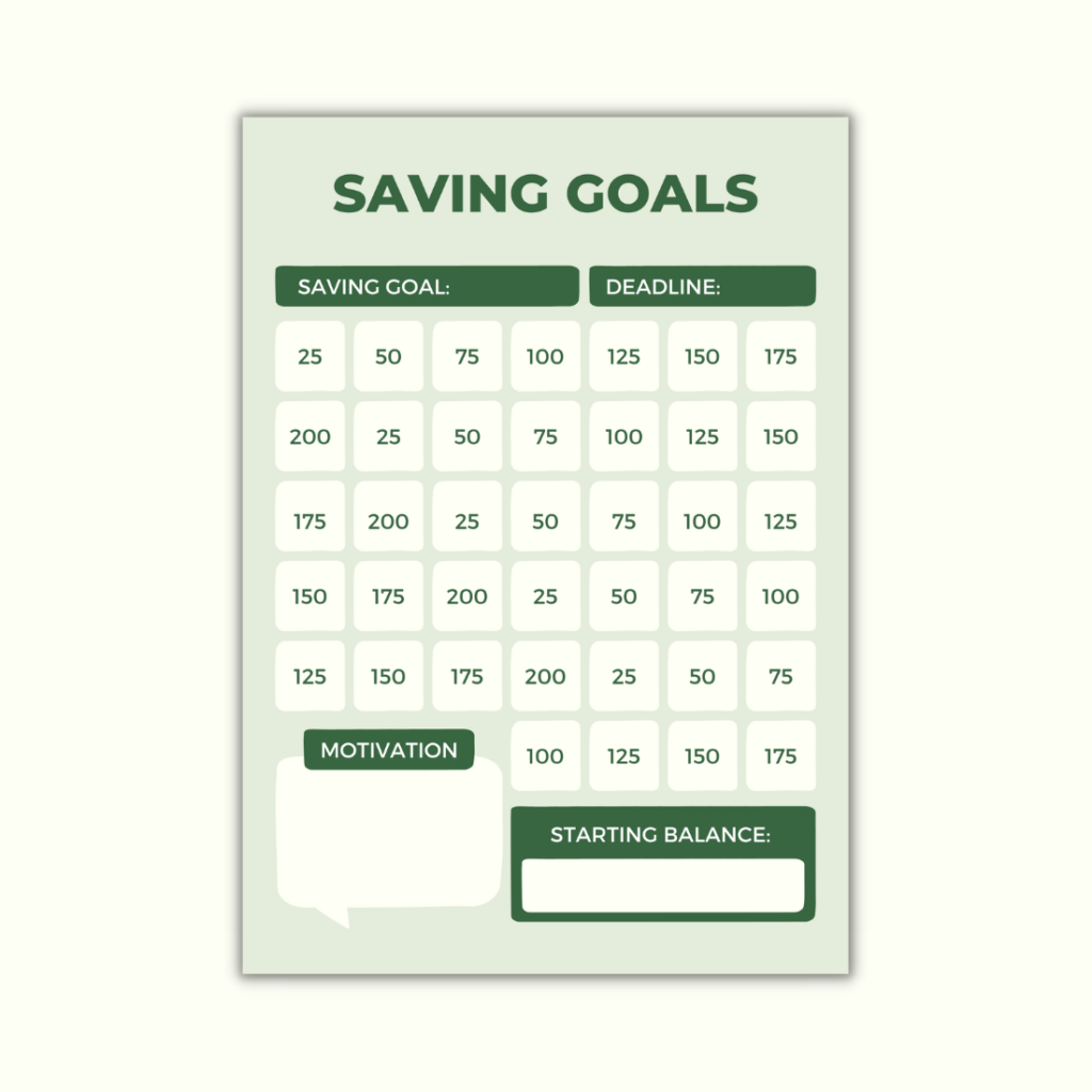 Green Budget Planner Canva Template - MasterBundles
