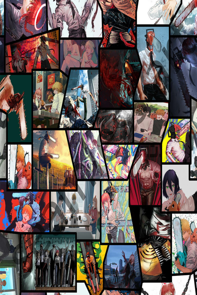 anime seamless design - MasterBundles